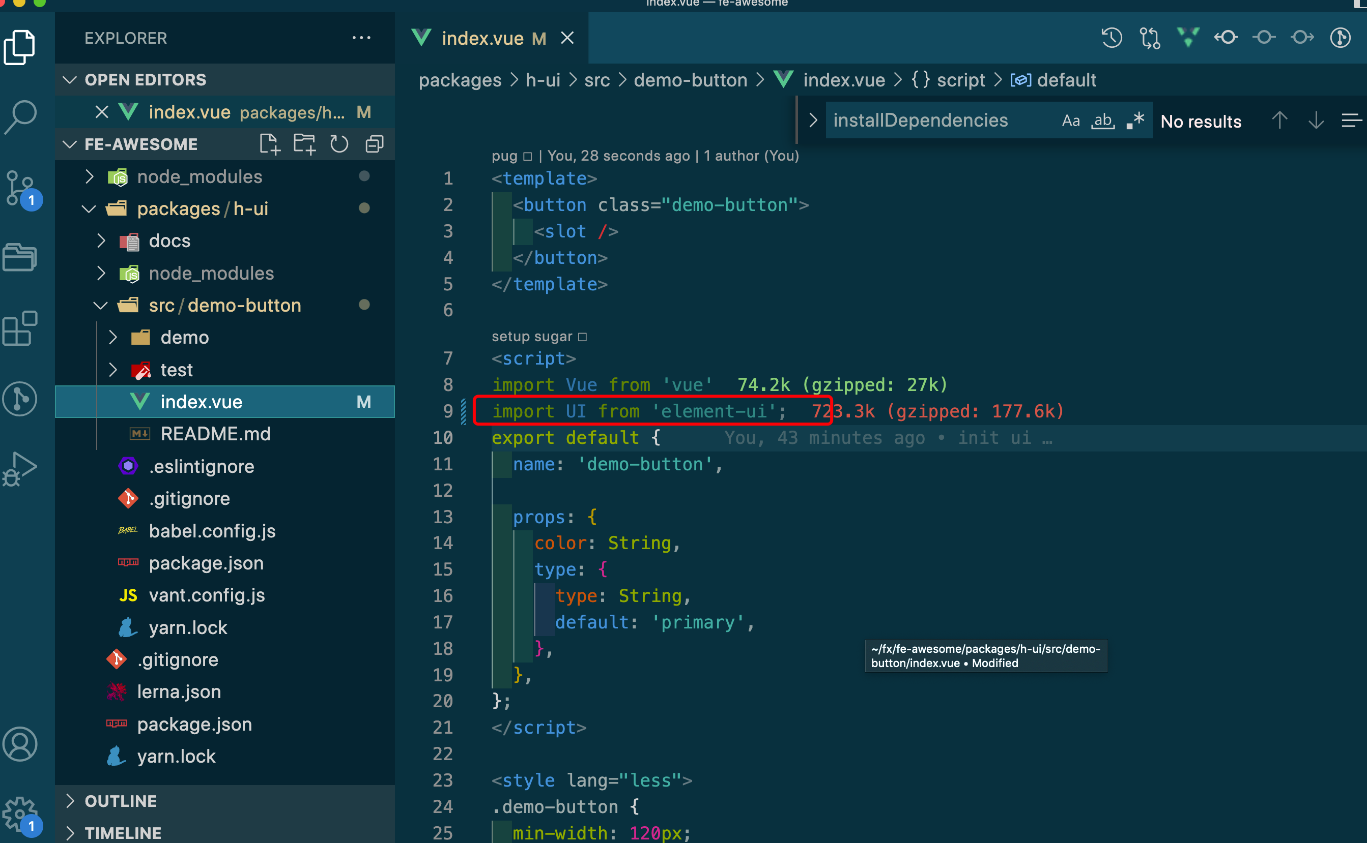 vant cli 引入 element-ui 报错 · Issue #10808 · youzan/vant · GitHub