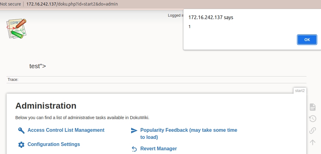 stored xss - config[title] · Issue #3676 · dokuwiki/dokuwiki · GitHub