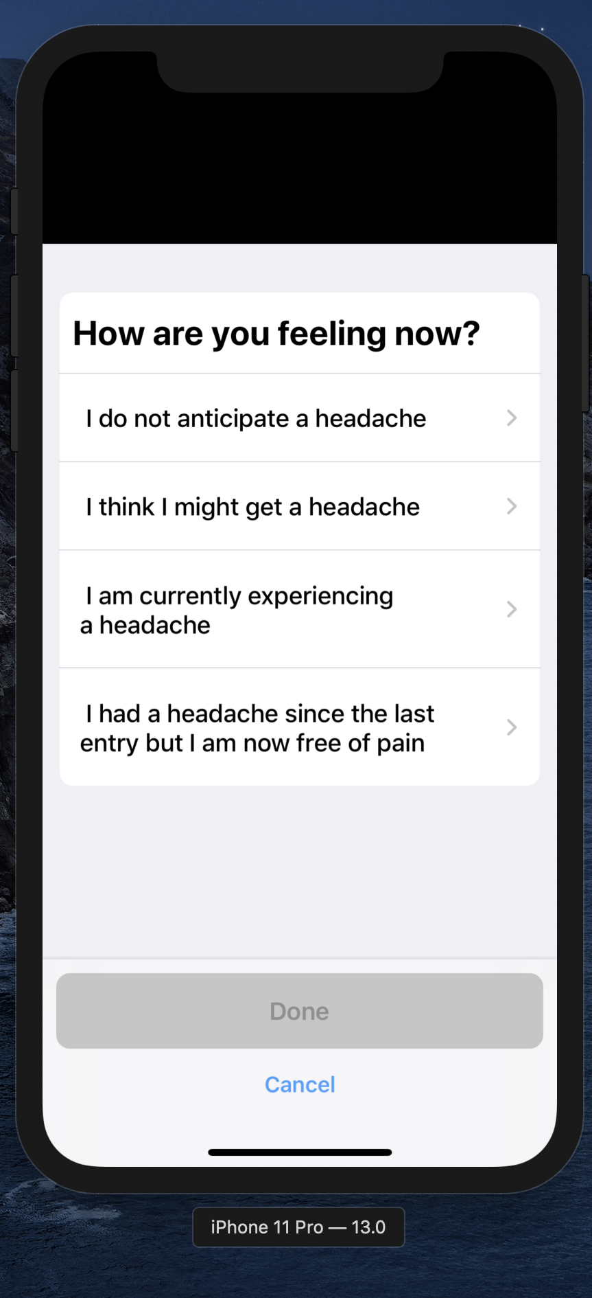 IOS 13 and changes to modal presentation of ORKTaskViewController · Issue #1300 · ResearchKit ...