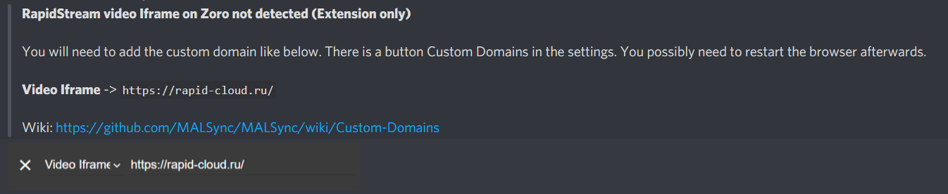 The shortcuts keys are not working! · Issue #815 · MALSync/MALSync · GitHub