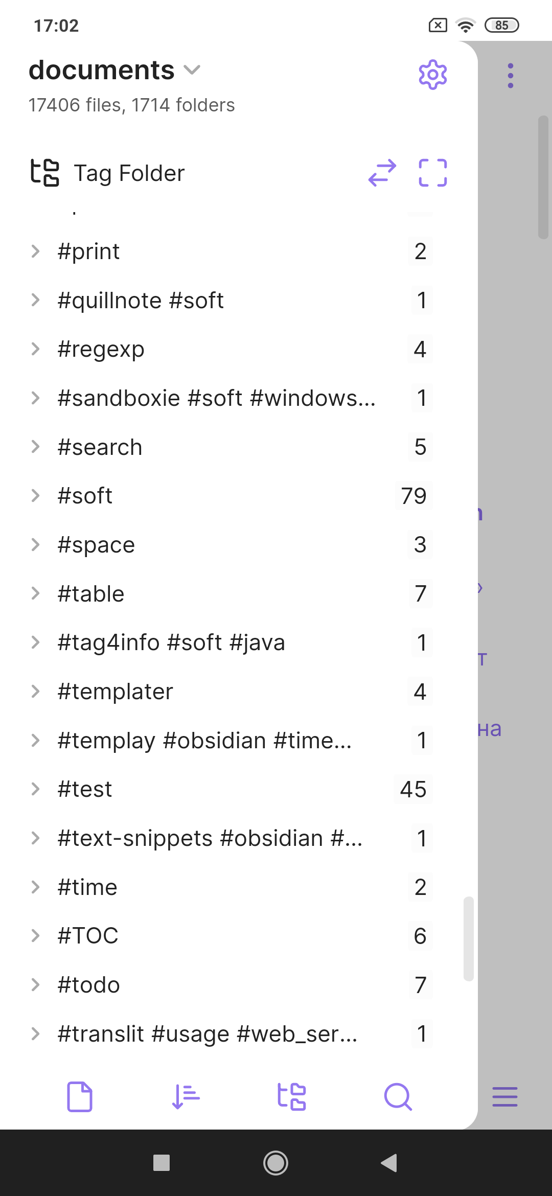 Fixes for mobile platforms · Issue #67 · vrtmrz/obsidian-tagfolder · GitHub