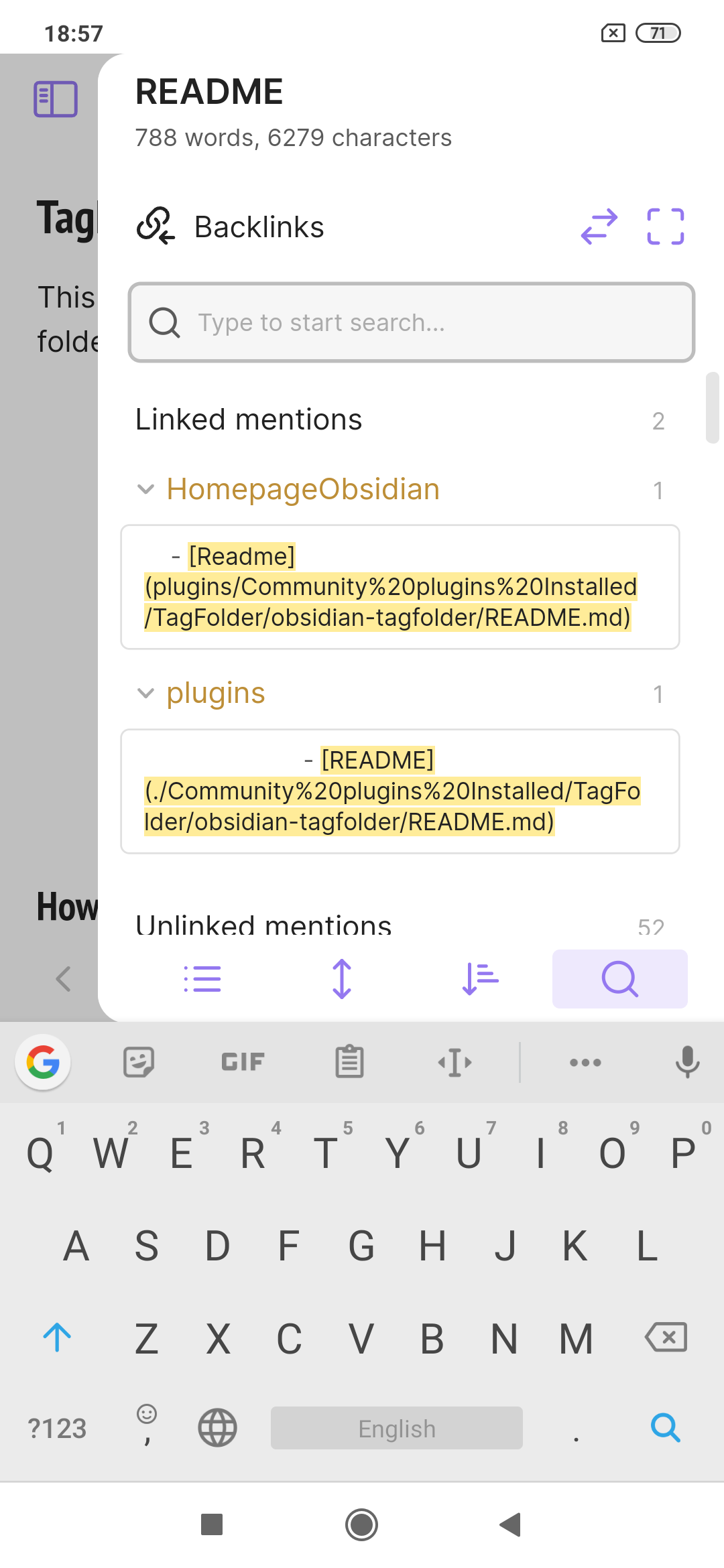 Fixes for mobile platforms · Issue #67 · vrtmrz/obsidian-tagfolder · GitHub
