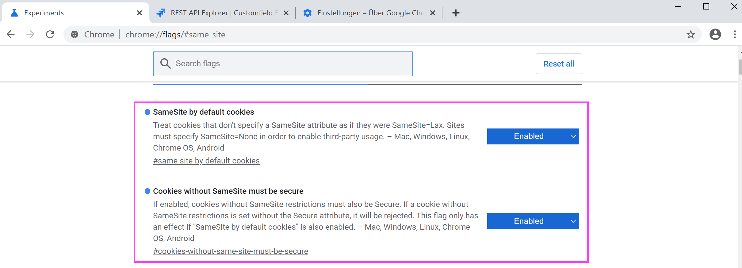 Ce 91 Rework Rest Api Explorer To Load Swaggerjson Via Rest Endpoint Samesite Cookie Policy