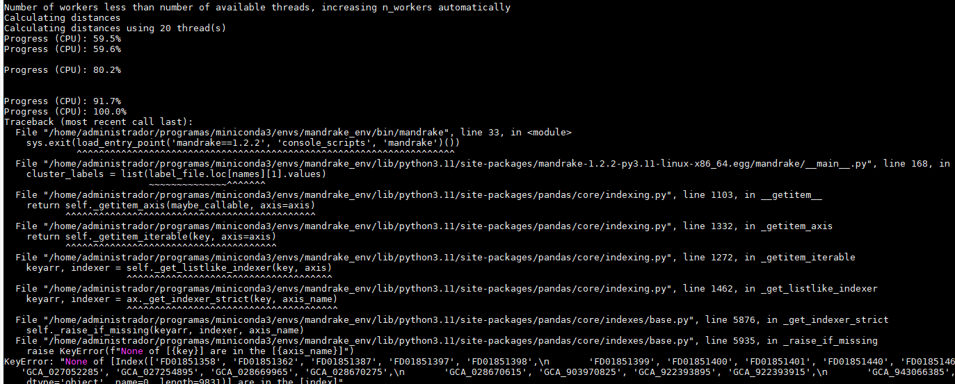 Error using mandrake · Issue #39 · bacpop/mandrake · GitHub