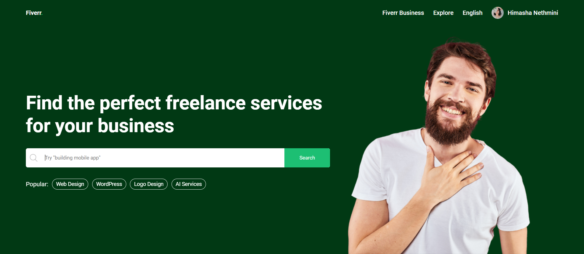 GitHub - HimashaNethmini/Fiverr_Clone_App