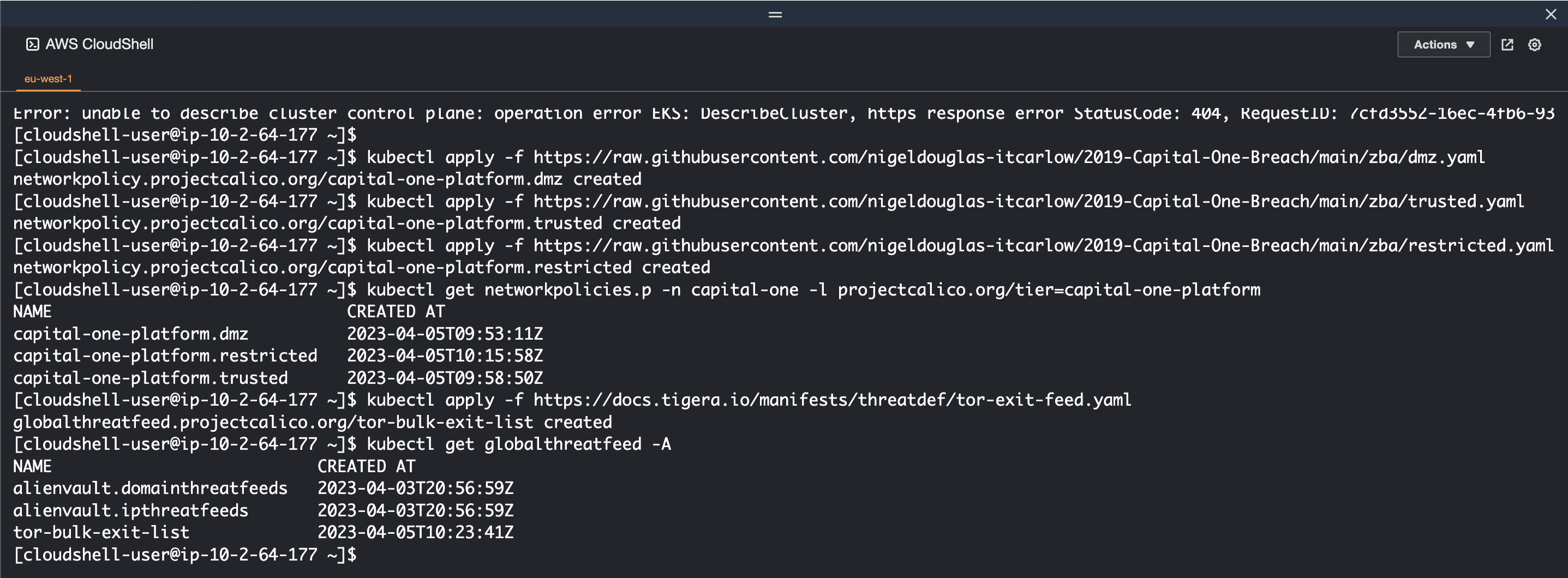 GitHub - nigeldouglas-itcarlow/2019-Capital-One-Breach: Repository was ...