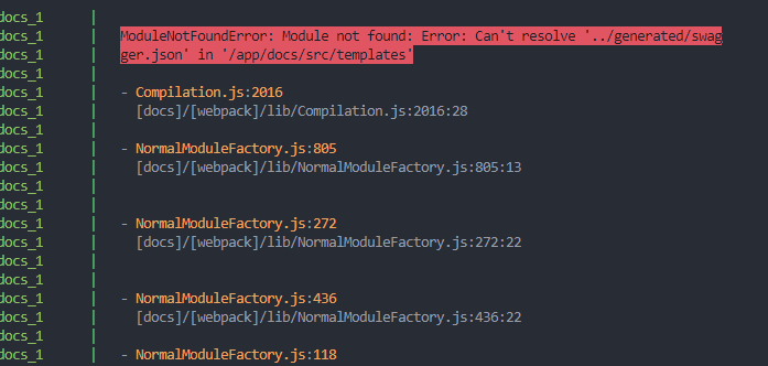 swagger is failing to build for docs · Issue #1836 · cisagov/crossfeed · GitHub