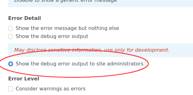 More Flexible Options For Debug Output · Issue 11229 · Concretecmsconcretecms · Github 4933