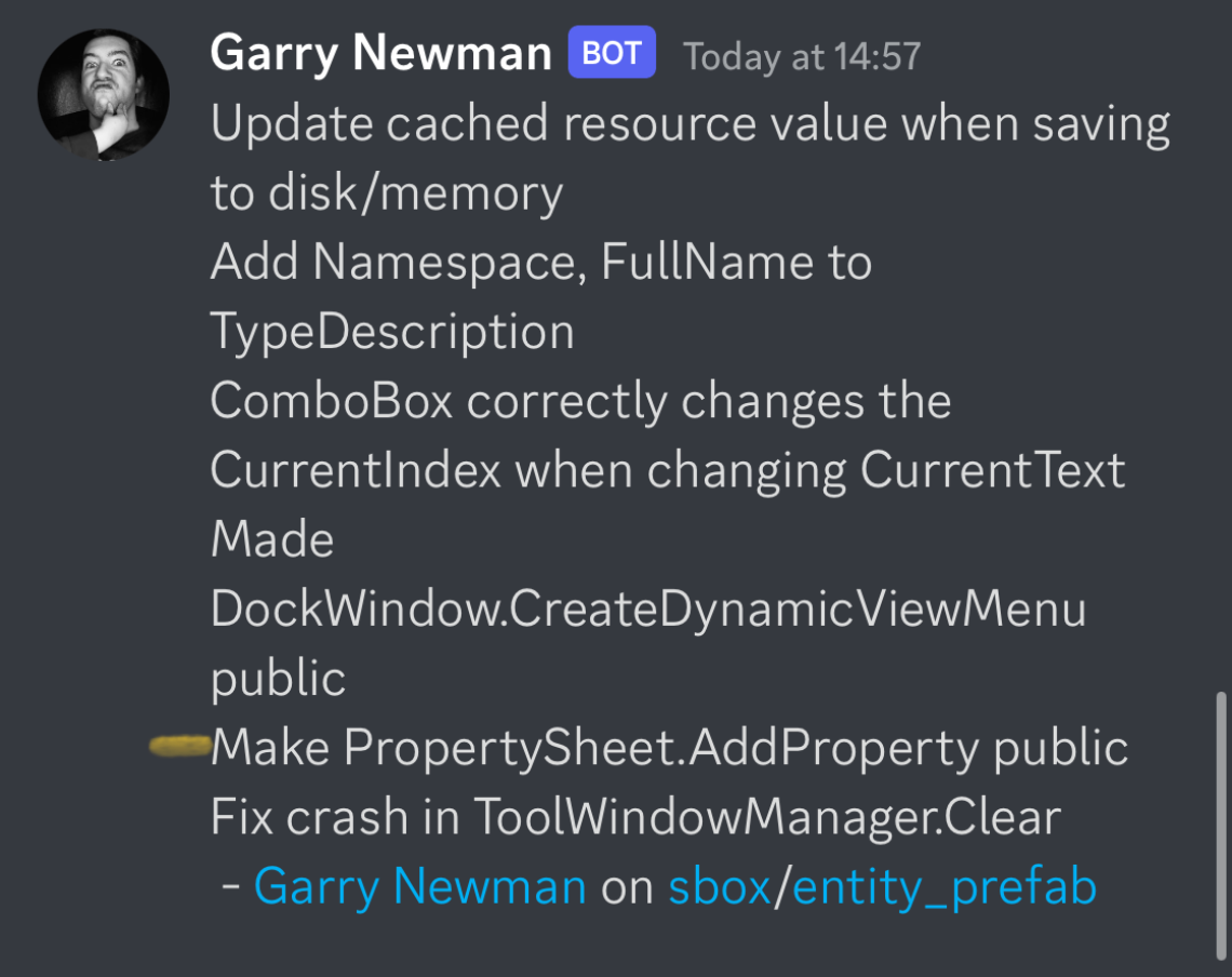 Make PropertySheet.AddProperty public · Issue #2835 · Facepunch/sbox-issues · GitHub