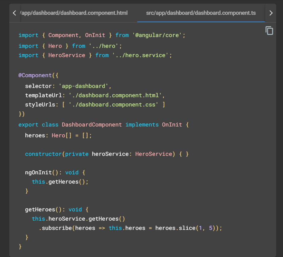 Error in the Angular Tutorial: Tour of Heroes · Issue #50821 · angular/angular · GitHub