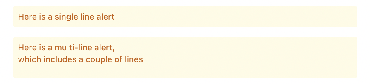 Multi-line alert message spacing · Issue #834 · evidence-dev/evidence · GitHub