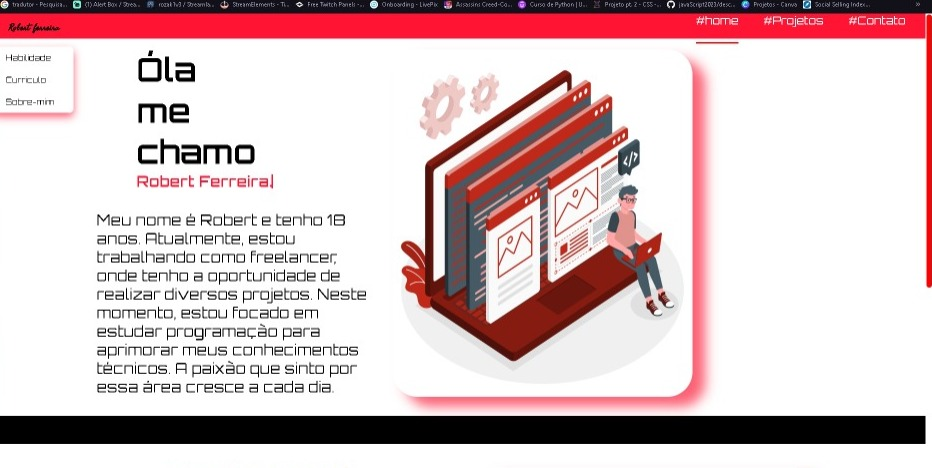 GitHub - robertferrei/portfoolioreact