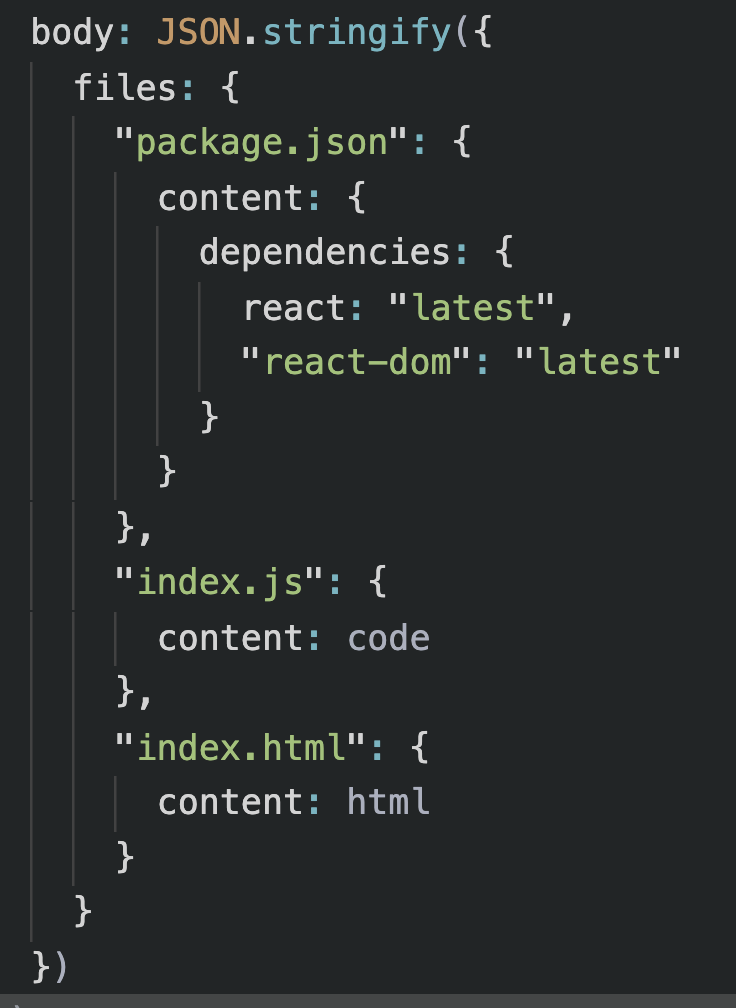 Showcase project generators in codesandbox using xhr-based sandbox ...