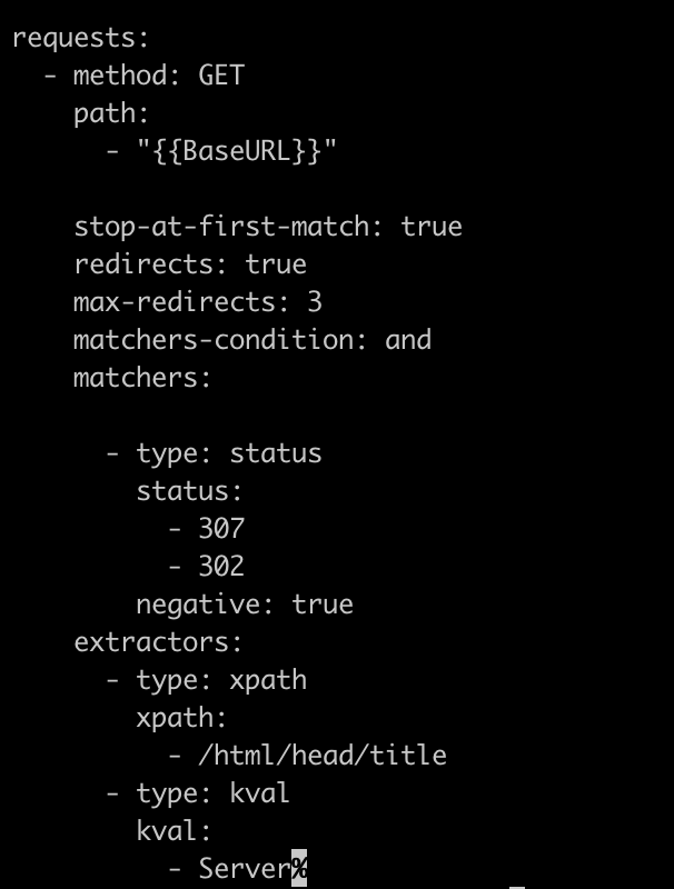 Need extracted values in key-value like. · projectdiscovery ...