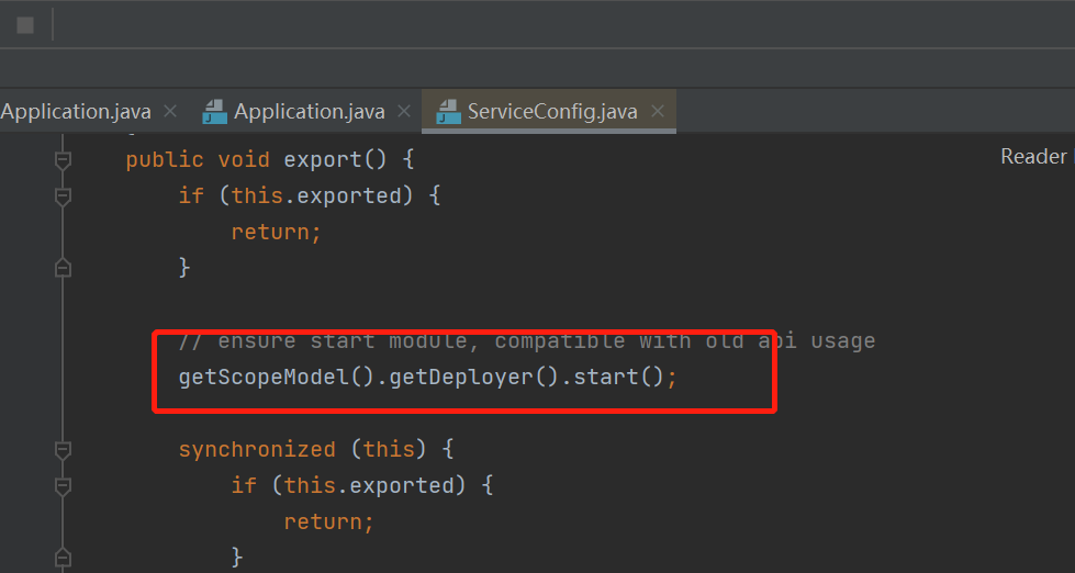 服务暴露时为什么都要添加这个deployerstart逻辑呢？ · Issue 12753 · Apachedubbo · Github 