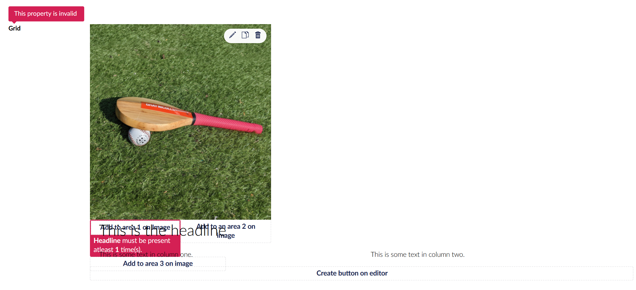 10.3RC: Overlapping UI in block grid editor · Issue #13173 · umbraco/Umbraco-CMS · GitHub