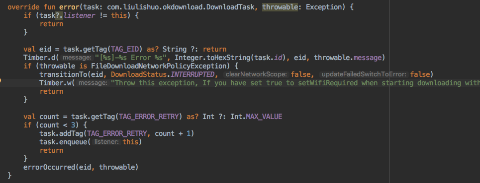 错误重试机制 · Issue #74 · lingochamp/okdownload · GitHub