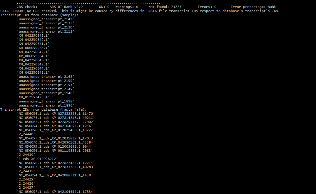 Could you add Ovis aries latest version (ARS-UI_Ramb_v2.0) database ...