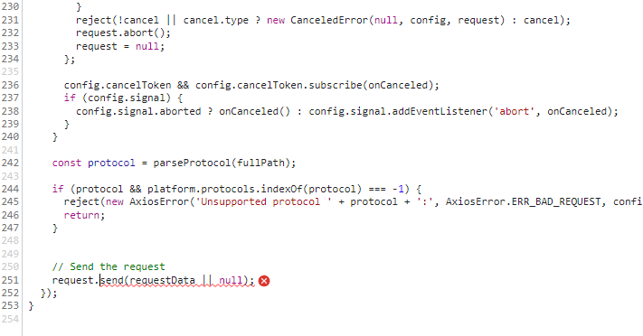 AxiosResponse not intercept 401 (Unauthorized) error · Issue #5744 ...