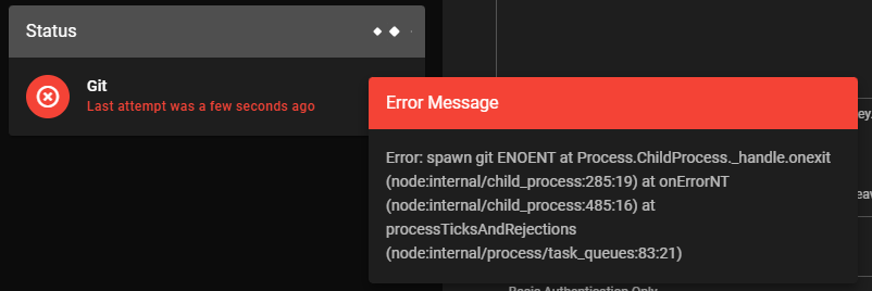 [Bug]: Wiki.js Git Storage issue · Issue #141 · FaserF/hassio-addons · GitHub