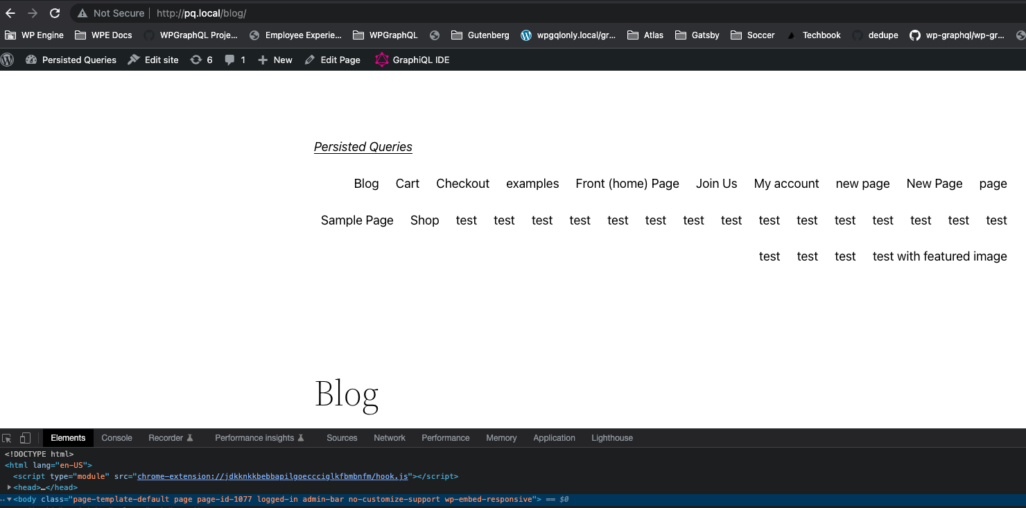 page query not working for posts page · Issue #2486 · wp-graphql/wp-graphql · GitHub