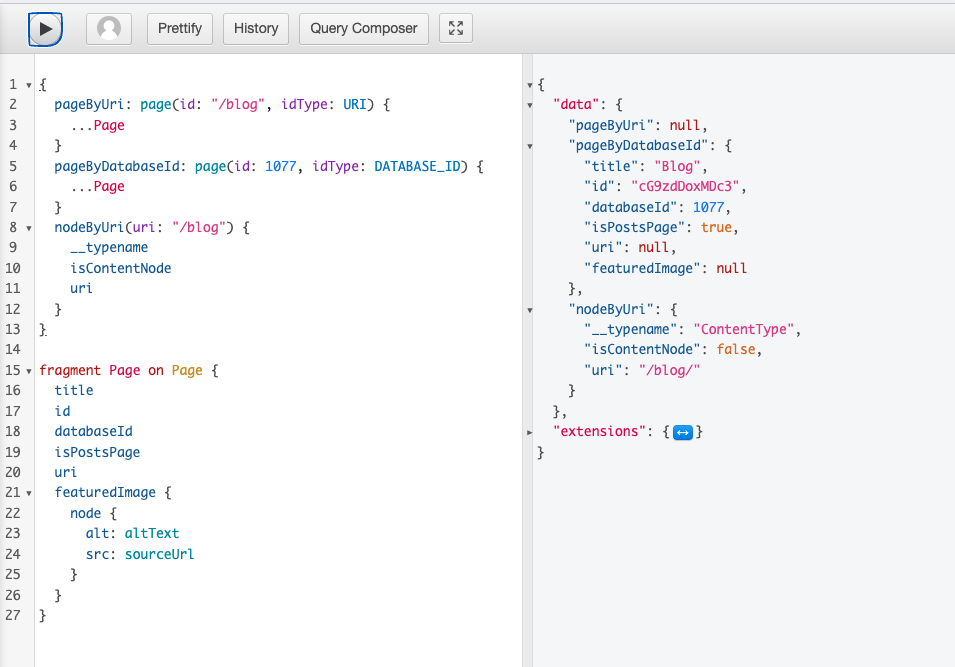 page query not working for posts page · Issue #2486 · wp-graphql/wp-graphql · GitHub