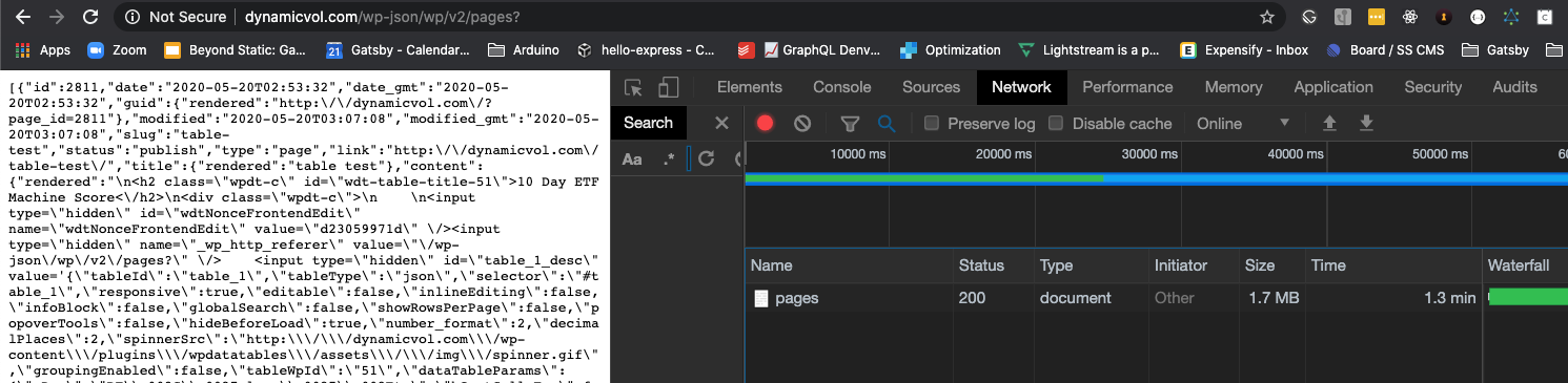 404 error when querying wp-json/wp/v2/pages · Issue #24319 · gatsbyjs/gatsby · GitHub
