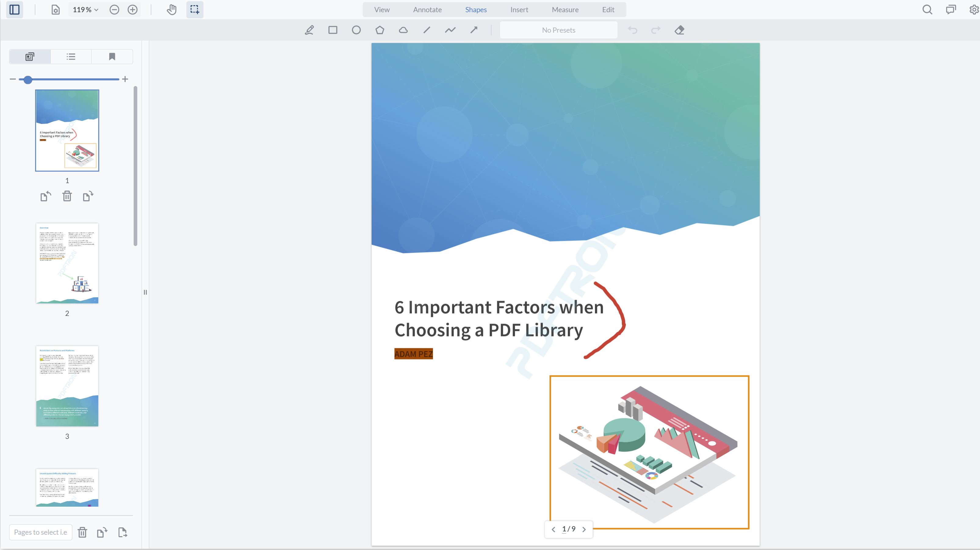 [bug] Selecting A Page Two Times · Issue 910 · Pdftron Webviewer Ui · Github
