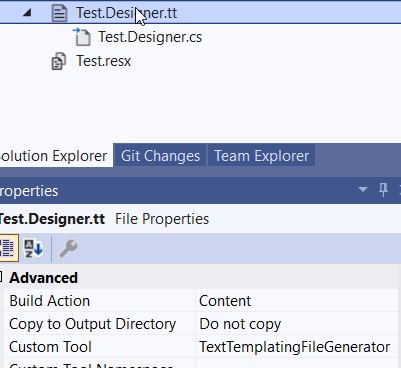 COM exception in VS 2022 when running T4 template · Issue #439 · dotnet/ResXResourceManager · GitHub