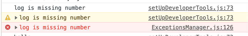 Console Line Number reports are missing · Issue #26634 · facebook/react ...