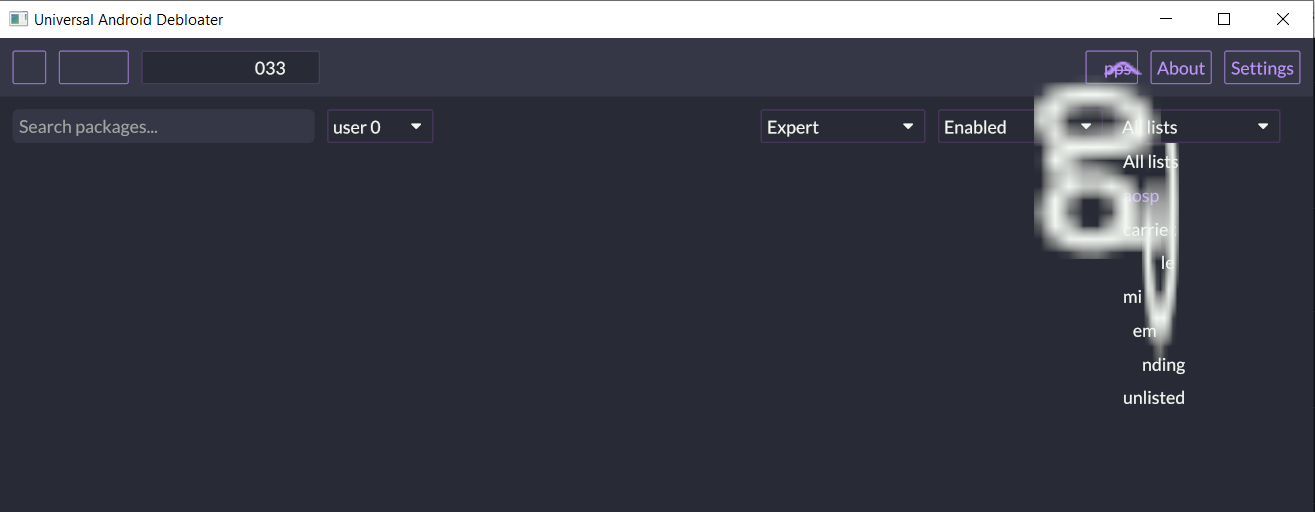 UI is broken · Issue #717 · 0x192/universal-android-debloater · GitHub