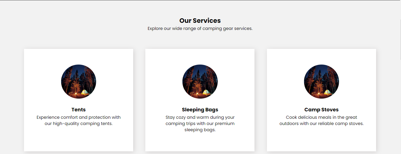 GitHub - trishaDas13/campingPage