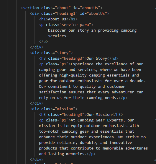 GitHub - trishaDas13/campingPage