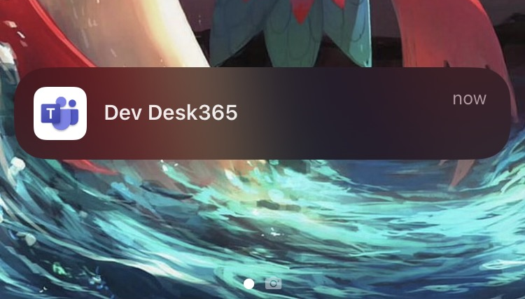 Teams Bot Notification Message for Adaptive Card not showing correctly in ios · Issue #8223 ...