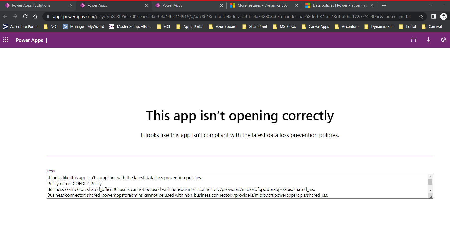 [CoE Starter Kit - BUG] unable to load Admin- Command Center · Issue #4857 · microsoft/coe ...
