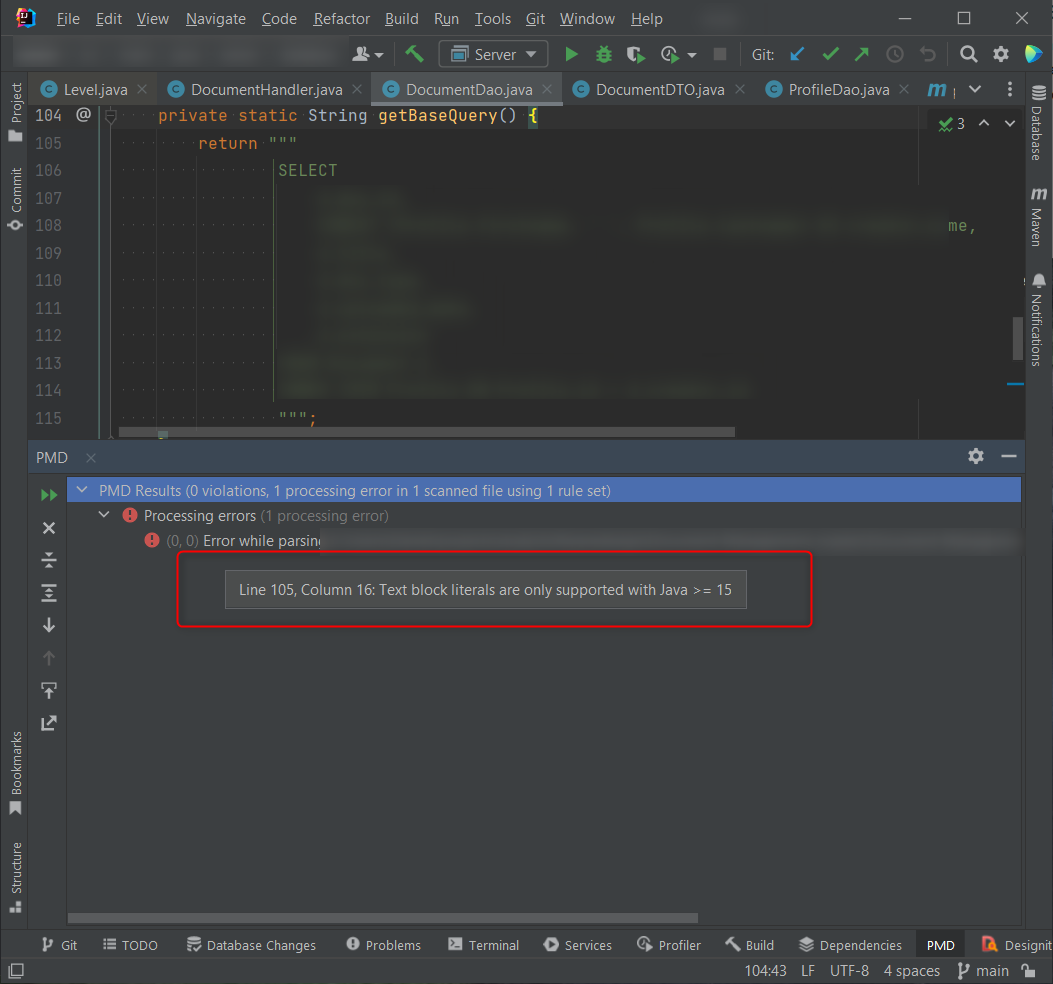 Support of Java 15+ · Issue #124 · amitdev/PMD-Intellij · GitHub