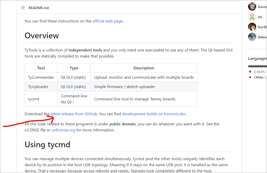 Error uploading with tyCommander · Issue #70 · luni64/VisualTeensy · GitHub