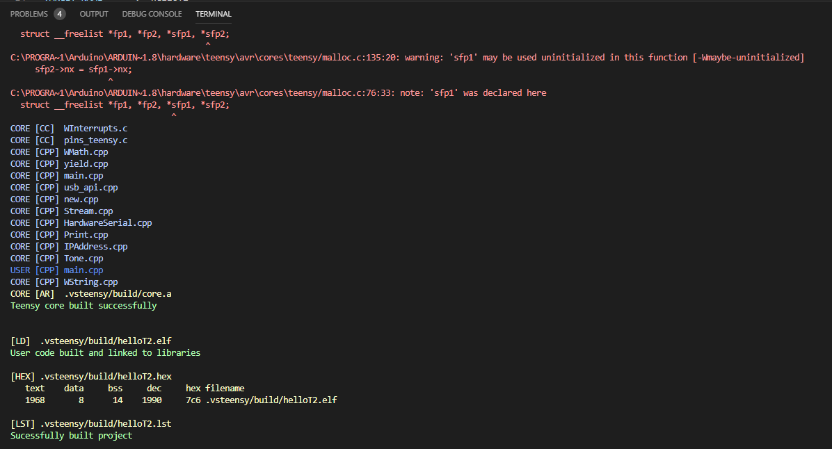 Only Teensy 3.x and LC are displayed in the board menu · Issue #12 · luni64/VisualTeensy · GitHub