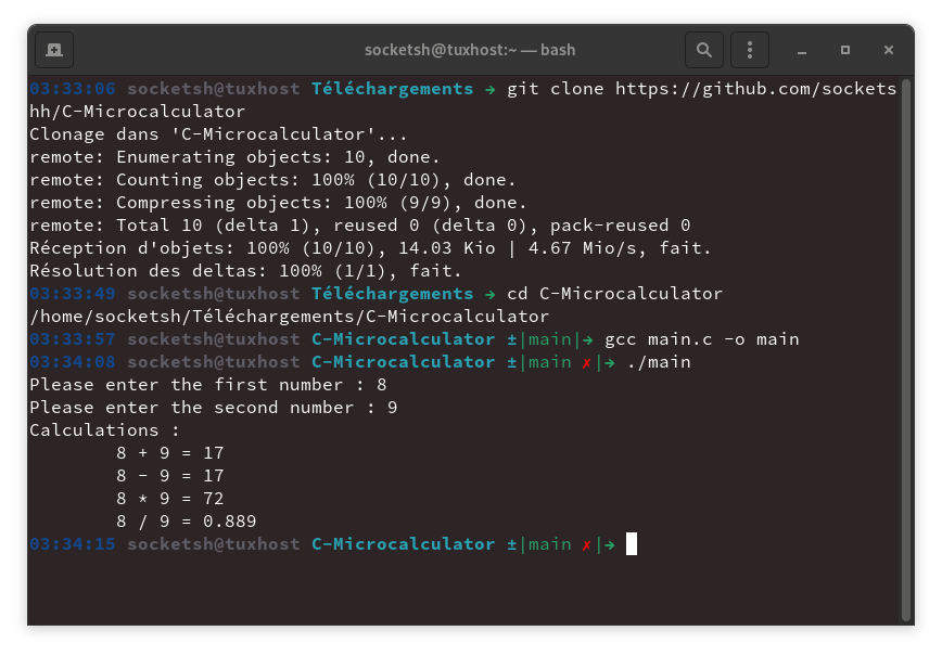 GitHub - phi-clement/C-Microcalculator: A micro-calculator in C. · GitHub