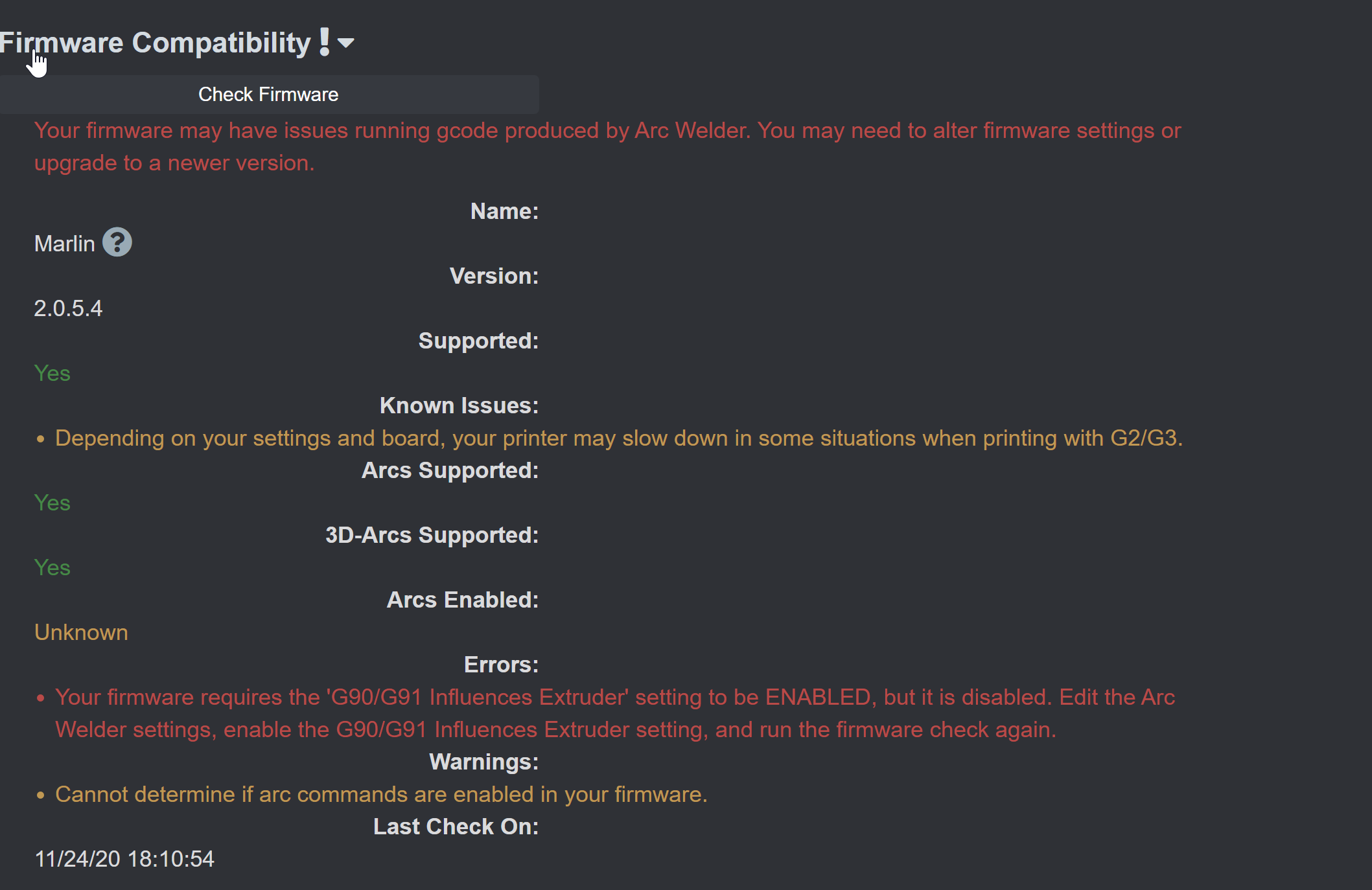 Corrupted GCode · Issue #64 · FormerLurker/ArcWelderPlugin · GitHub