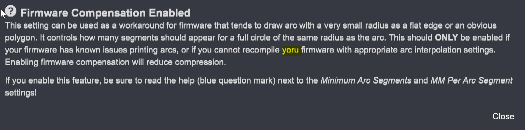 Corrupted GCode · Issue #64 · FormerLurker/ArcWelderPlugin · GitHub