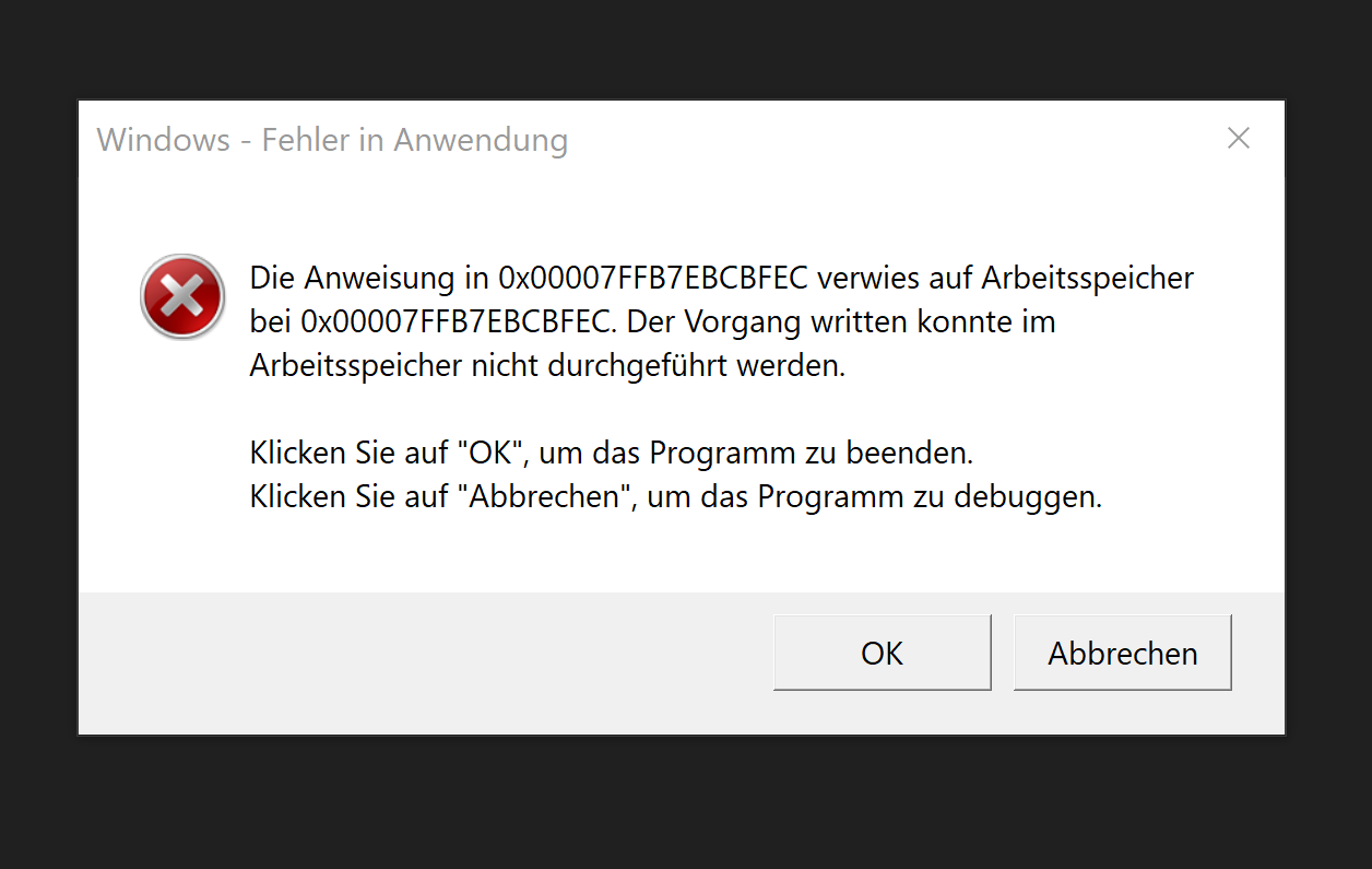 KeePassXC is crashing because of memory problem · Issue #6554 · keepassxreboot/keepassxc · GitHub