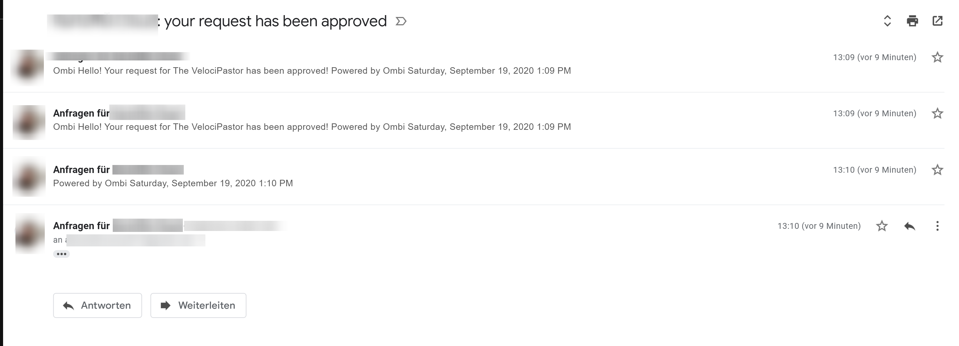 Ombi V4 Multiple Clicks On Approve Sent Multiple Emails · Issue