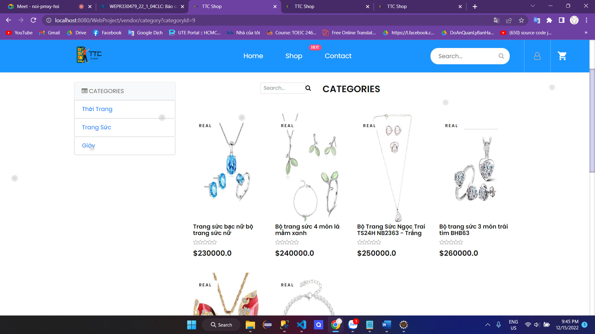 Github Nhattinh2601ecomerce Java Servlet Jpa Bootstrap Sql Server