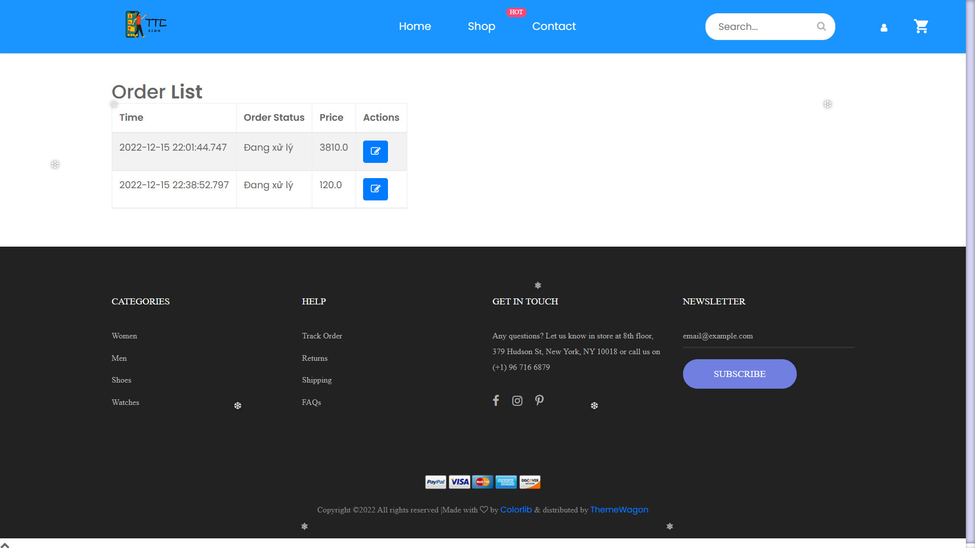 Github Nhattinh2601ecomerce Java Servlet Jpa Bootstrap Sql Server