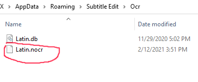 Question : export nocr db · Issue #5127 · SubtitleEdit/subtitleedit · GitHub