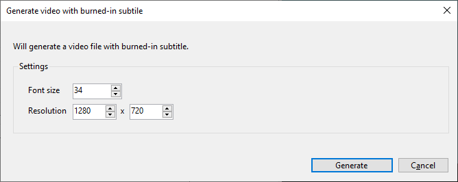 No progress shown when generating burn-in sub · Issue #5308 · SubtitleEdit/subtitleedit · GitHub