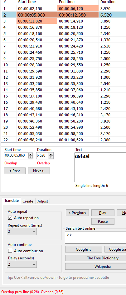 Overlapping Messages' Location · Issue #5319 · SubtitleEdit ...