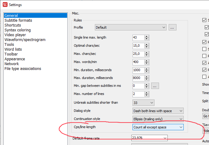 Cps/line-length issue · Issue #5797 · SubtitleEdit/subtitleedit · GitHub