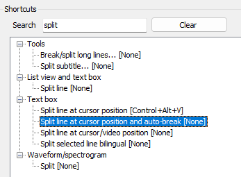 Suggestion to add two 'Text box' shortcuts · Issue #6673 · SubtitleEdit/subtitleedit · GitHub